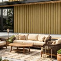 China Easy Installation ASA WPC Sunlight Resistant Seaside Outdoor 3D Wall Cladding As Exterior Wall and House Eaves Panels for sale