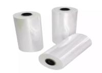 China Blow Molding PVC Heat Shrink Film Roll Sleeves In Beverage / Juice Packaging for sale