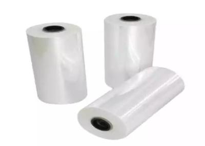 China Blow Molding PVC Heat Shrink Film Roll Sleeves In Beverage / Juice Packaging for sale