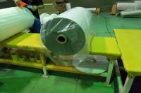 China 78% Shrinkage 40MIC Clear PET Plastic Shrink Film For Shrink Sleeve Labels Material for sale