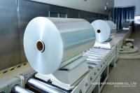 China 78% Shrinkage 40MIC Clear PET Plastic Shrink Film For Shrink Sleeve Labels Material for sale
