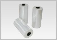China 78% Shrinkage 40MIC Clear PET Plastic Shrink Film For Shrink Sleeve Labels Material for sale