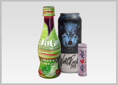 China 30mic - 50mic Super Clear PVC Shrink Film Rolls For Cups “ First Opening Inspection ” for sale