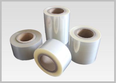 China Soft PVC Heat Shrink Film Rolls 45% ~ 50% Shrinkage  For Label Printing for sale