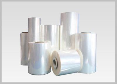 China 40 MIC Clear Blown PVC Heat Shrink Film Rolls For Thermo shrinking / Sleeve / Labels for sale