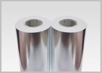 China Sliver Holographic High Wet Strength Vacuum Metallized Paper For Beer Bottle Lables In Thickness 68g To 83g for sale