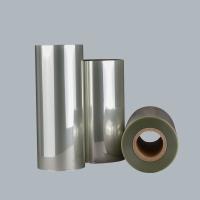 China Original And Bluish Bottles Printing PVC Shrink Film with Excellent Printability for sale