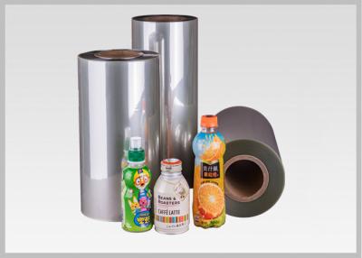 China Transparent SGS PETG Heat Shrink Wrap Sleeve Film For Bottle Packaging for sale