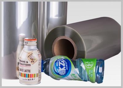 China CE Durable Bottle Label Shrinkable Plastic Film , Shrink Wrap Plastic Film for sale