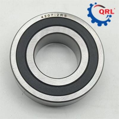 China Double Row Deep Groove Ball Bearing 4207 2RS TN 35x72x23 Mm for sale