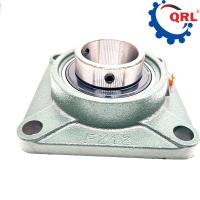 China UCF 212 Square Flanged Ball Bearing Unit With Set Screw Locking for sale