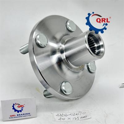 China 43502 02070 Front axle hub for Corolla ZZE121R Wheel Hub Bearing for sale