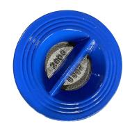 China ANSI Standard Silver Ductile Iron Wafer Type PVC 4inch 8inch Flap Type Check Valve for sale