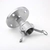 China Customized Support ODM SS316 DN50 Camlock Coupling with PN16 Flange Equal and Design for sale