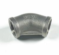 China Customized OEM Support for 201 304 Stainless Steel 45 Degree Elbow Female Pipe Fitting for sale