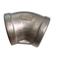 China Customized OEM Support for 201 304 Stainless Steel 45 Degree Elbow Female Pipe Fitting for sale