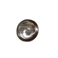 China Sanitary SS304/SS316 Welded Oval Head Cap Stainless Steel Spherical End Cap Pipe Fitting for sale