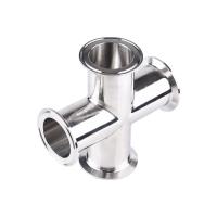 China RTS Stainless Steel 304 316L Four-Way Connector Perfect for Customized Installations for sale