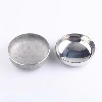 China Silver ASTM 12 Inch Oil Seamless End-Cap Titanium Air Valve Cap End Dished Tank Head for sale