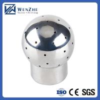 China Sanitary 304 316L Stainless Steel 360 Degree CIP Spray Cleaning Ball for Food Beverage for sale
