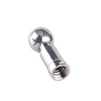 China Sanitary Stainless Steel Tri Clamp Rotary Spray Cleaning Ball with ISO9001 Certificate for sale