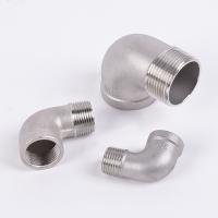 China Stainless Steel Street Elbow NPT Male and Female Thread 90 Degree Reducing Threaded Joint for sale