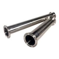 China Sanitary Tri Clamp Jacketed Spool in 304 316L Stainless Steel for Casting Applications for sale