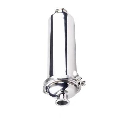 China Equal WZ SS304 SS316L Food Grade Microporous Cartridge Filter with Clamp Ends DIN 3A SMS for sale