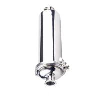 China Equal WZ SS304 SS316L Food Grade Microporous Cartridge Filter with Clamp Ends DIN 3A SMS for sale