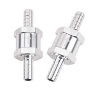 China Equal Fuel Check Valve One Way Inline Non Return Diesel Gasoline Silver with Female Thread for sale