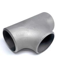 China WZ 304 316 Stainless Steel Pipe Fittings Industrial Grade Welded Tee for 1/8