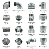 China Galvanized Steel Ductile Iron Pipe Fittings Standard Female Connection 45 Degree Elbow for sale