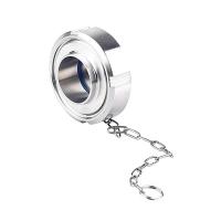 China WZ Sanitary SMS Union Blind Nut with Chain DIN 3A SMS General Cylindrical Head Code for sale