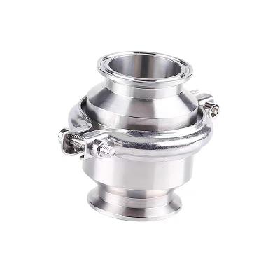 China Hygienic Food Grade Stainless Steel Non Return Check Valve DIN 3A SMS with Benefit for sale
