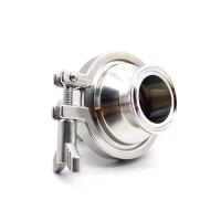 China Hygienic Food Grade Stainless Steel Non Return Check Valve DIN 3A SMS with Benefit for sale