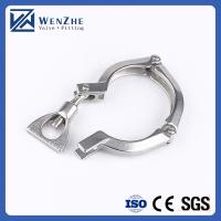 China Standard 1.5'' Stainless Steel 304 Single Pin Heavy Duty Tri Clamp with Wing Nut for sale