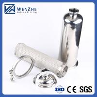 China 1.5 Inch Tri-Clamp Filter SS304 Sanitary Fittings with Equal Inline Straight Strainer for sale