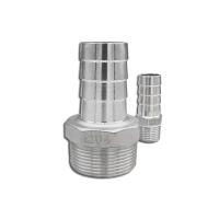 China ODM Supported Stainless Steel 3/8'' Hose Barb to 3/8'' Male NPT Fitting for Home Brew for sale