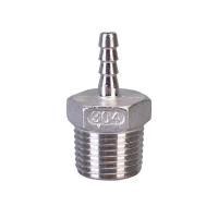 China ODM Supported Stainless Steel 3/8'' Hose Barb to 3/8'' Male NPT Fitting for Home Brew for sale