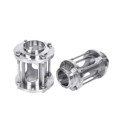 China Customizable 3 Inch Tri Clamp Type Sight Glass for Flow Monitoring in Sanitary Systems for sale