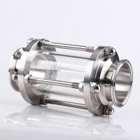 China Customizable 3 Inch Tri Clamp Type Sight Glass for Flow Monitoring in Sanitary Systems for sale