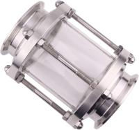 China Customizable 3 Inch Tri Clamp Type Sight Glass for Flow Monitoring in Sanitary Systems for sale