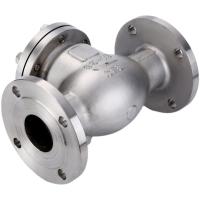 China Flange Ends Connection H44W-16P Stainless Steel 304 Swing Check Valves for Industrial for sale