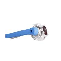 China Customized Needs ODM Stainless Steel 304 31Tri Clamp Clover DIN 3A SMS Butterfly Valves for sale