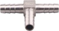 China Female Stainless Steel Hose Barb 3 Way Tee T Shape Barbed 1/2 inch Union Home Brew Fitting for sale
