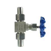 China 304 316L Straight Way Female Welded Ball Needle Valve for High Pressure Sanitary for sale