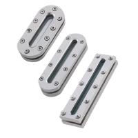 China 304 316 Stainless Steel Rectangular Welding Sight Glass for Customized Specifications for sale