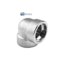 China General DN25 SS316 Forged Stainless Steel 304 316L Socket Welding Elbow with General for sale