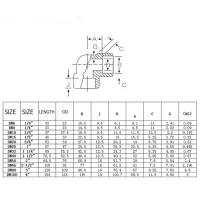 China General DN25 SS316 Forged Stainless Steel 304 316L Socket Welding Elbow with General for sale