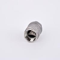 China One Way Non Return H12 Check Valve for Water Media RTS Stainless Steel 201 304 NPT BSP for sale